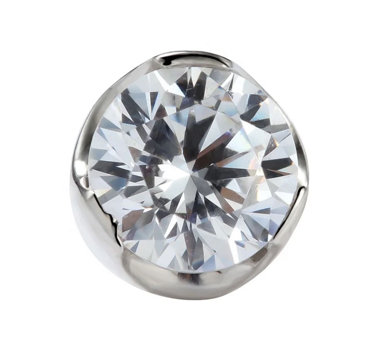 Prong stud dermal top – piercingspot